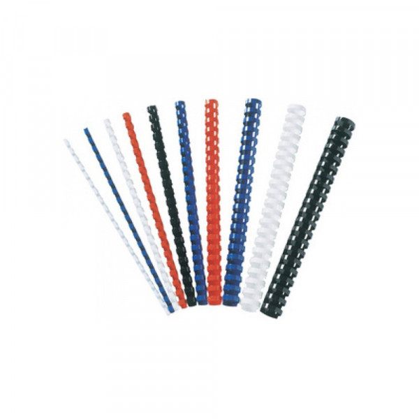 Spirala PVC 10 mm 1/100 Fellowes bela 5345805