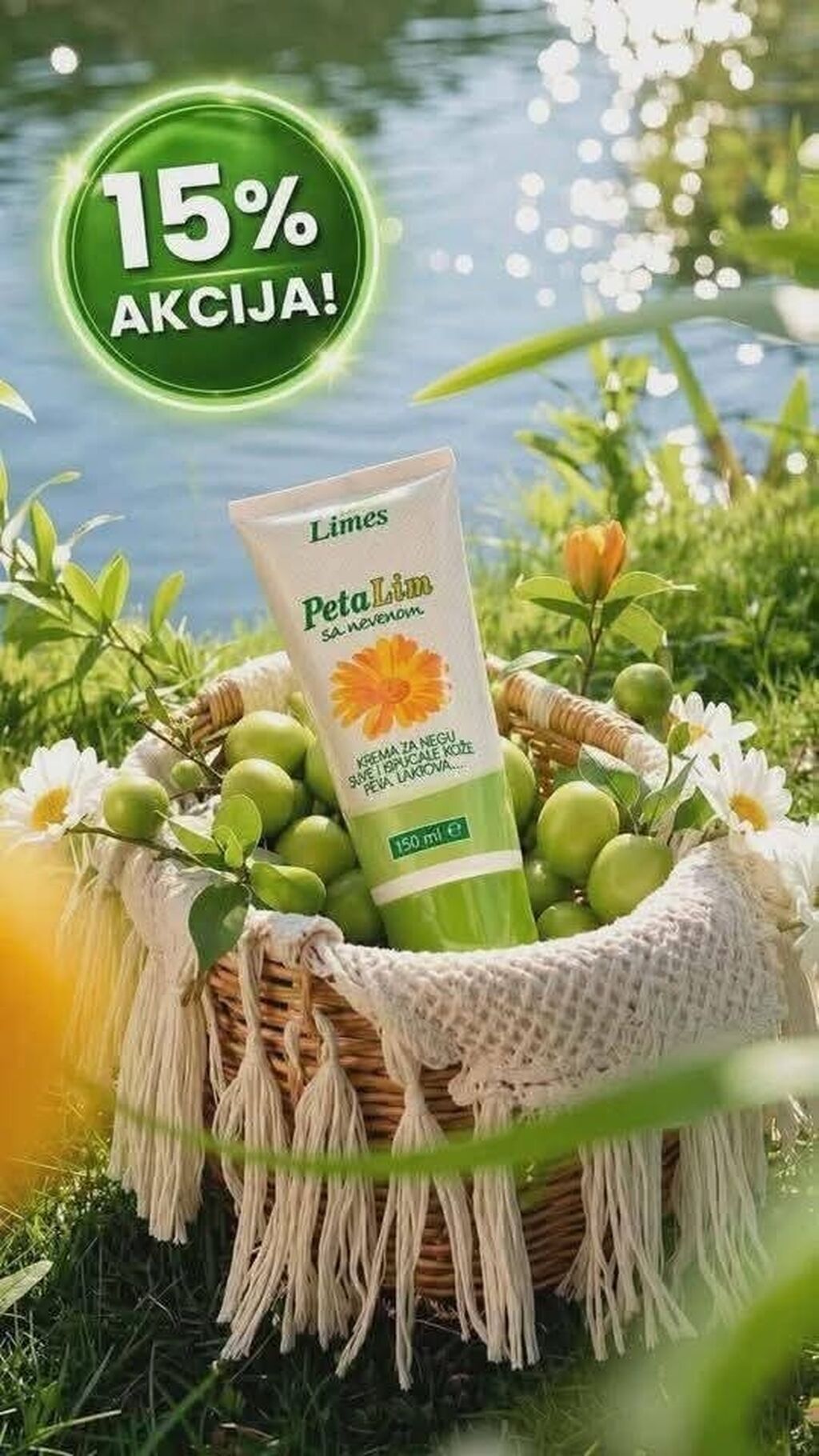 Limes prirodna kozmetika – nega kože i kose - PetaLim krema sa