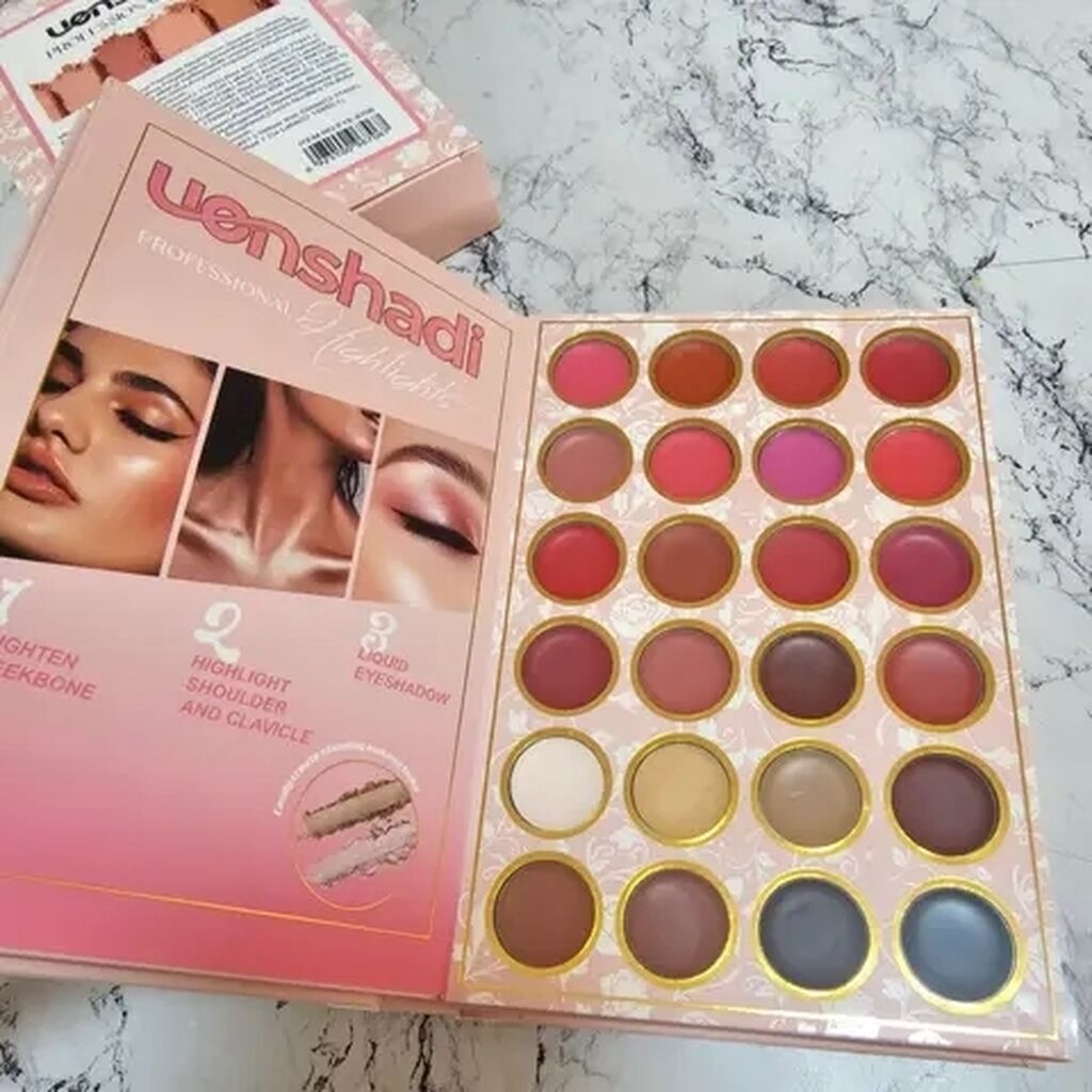 Uenshadi profesionalni make-up set – multifunkcionalna paleta za oči
