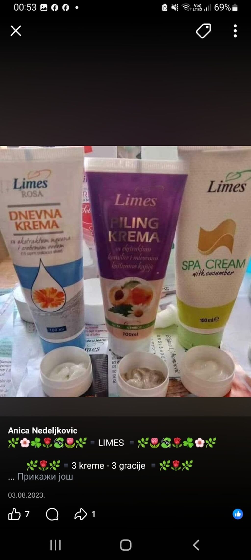 LIMES kozmetika – odabrani proizvodi za negu lica, tela i zuba -