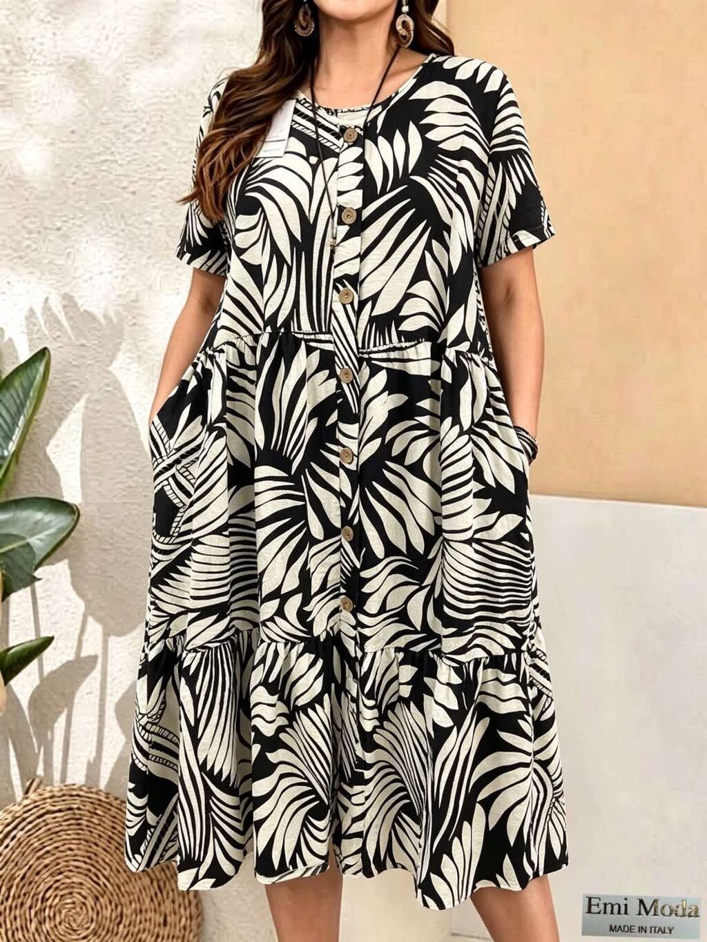 05. Haljine za punije 2XL 3XL 4XL Cena : 2.550 dinara H