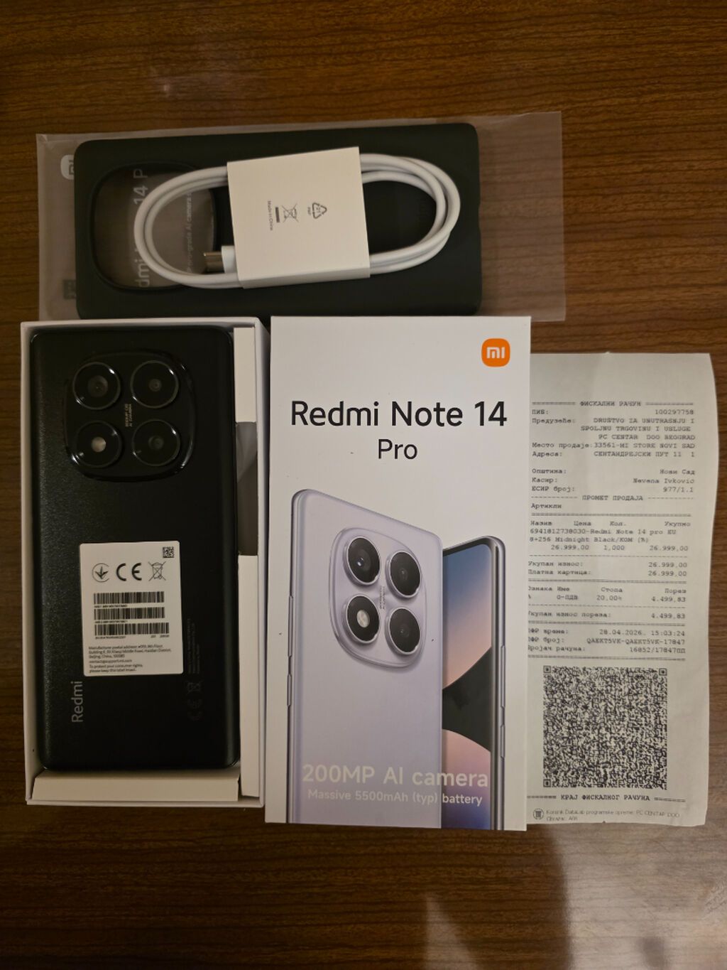 Telefon samo isproban 8/256 plus slot za sd karticu Racun je