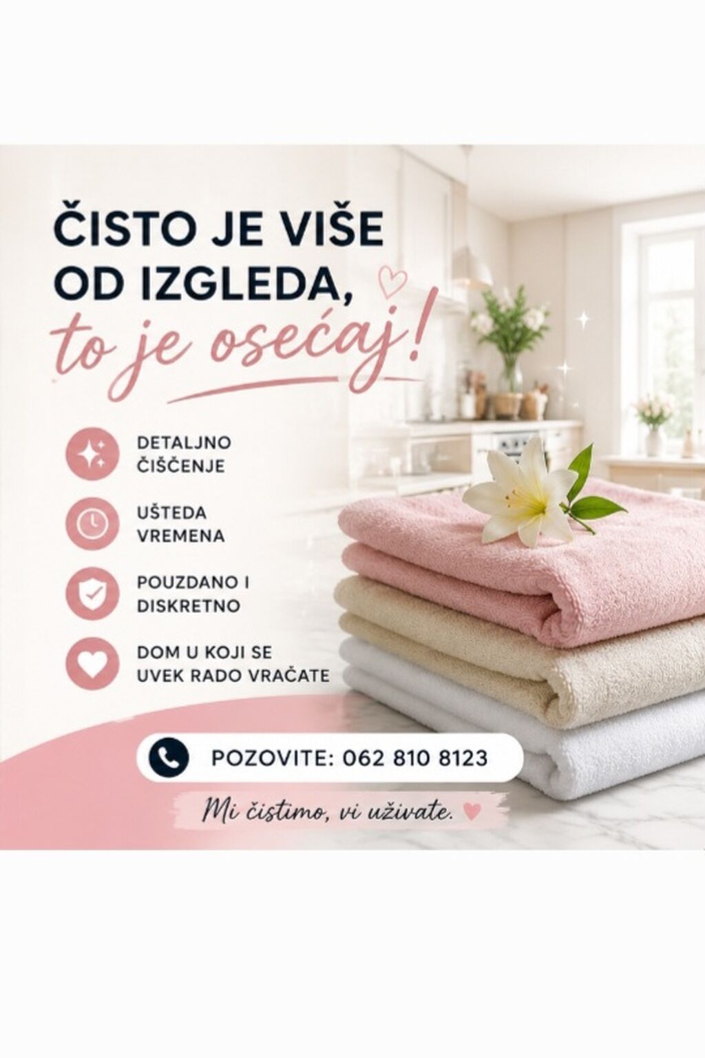 Usluga profesionalnog čišćenja doma Čisto je više od izgleda – to je