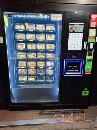 Prodajem vending mašinu TCN za prodaju raznih proizvoda, dimenzije 170 x 195 x 100