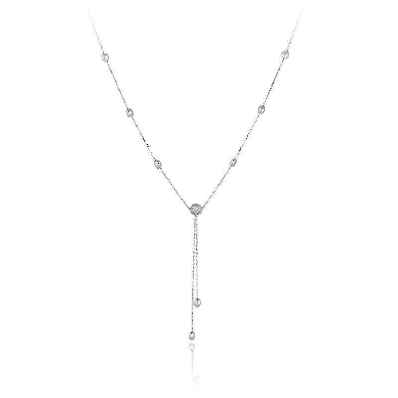 Elegantna ogrlica od belog zlata