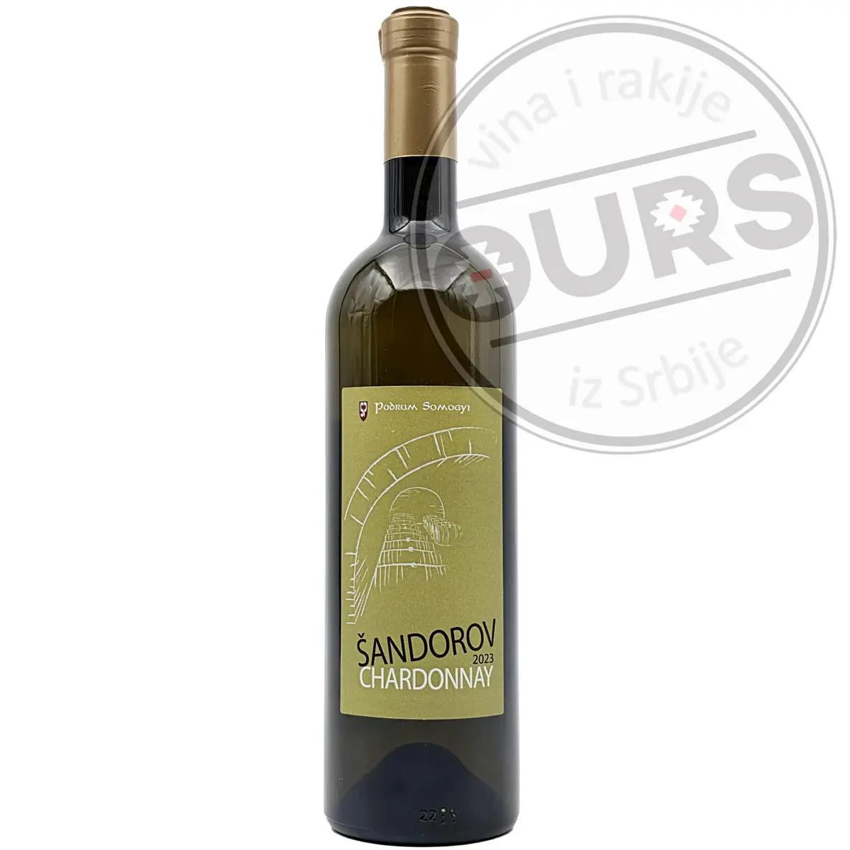 Šomodji Šandorov Chardonnay 0,75L