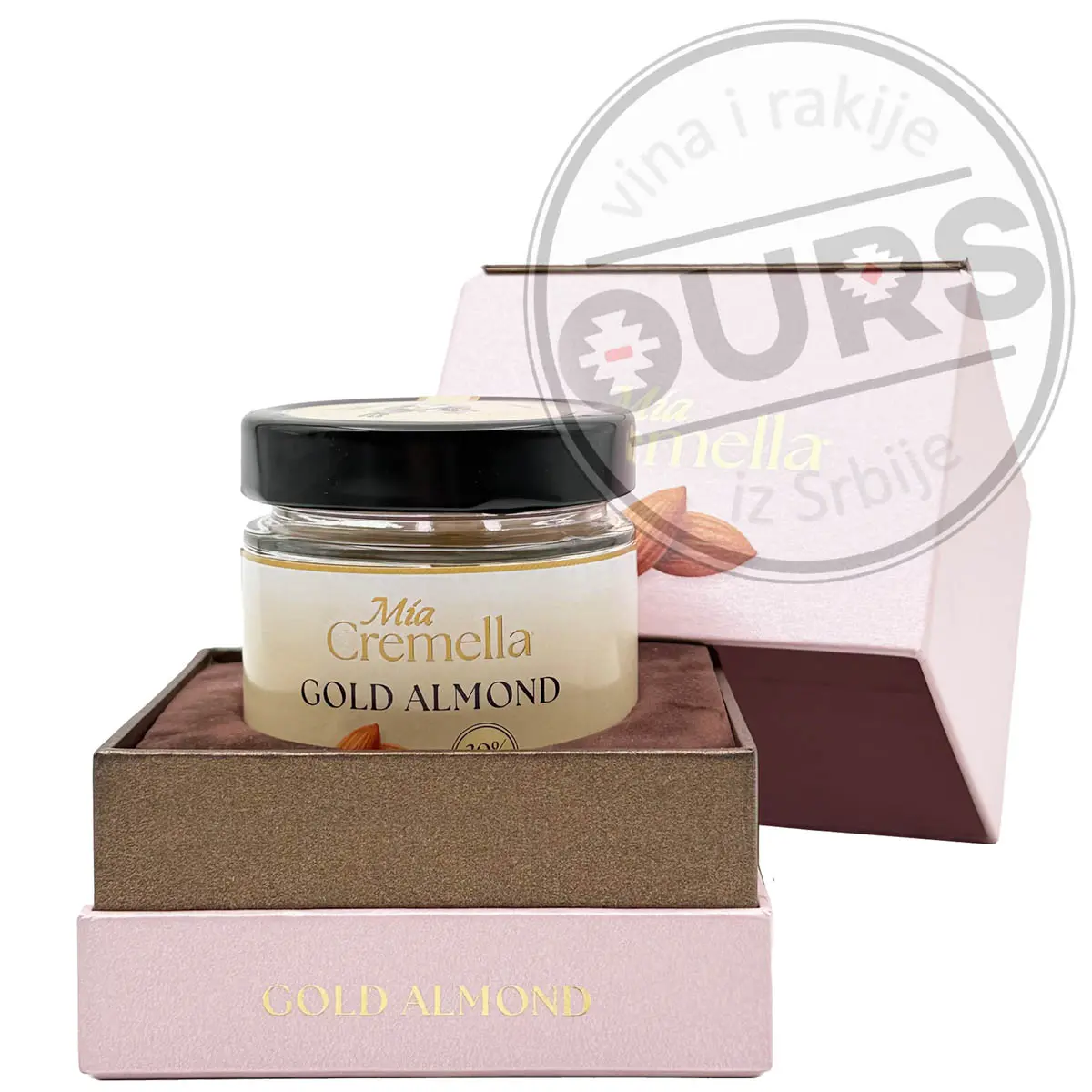 Mia Cremella Box Gold Almond 180gr
