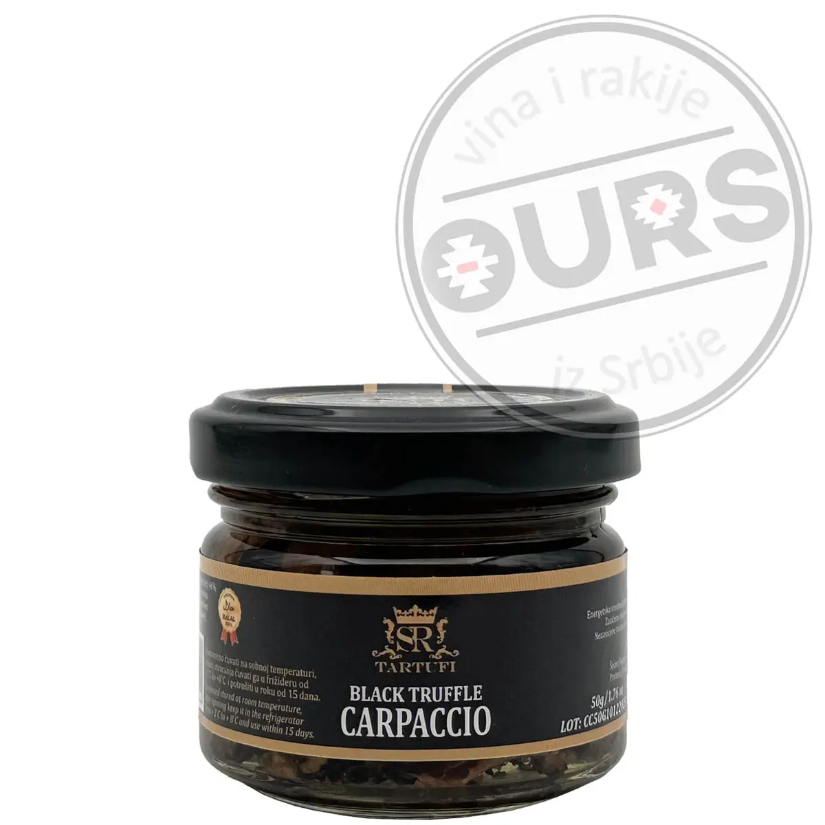 Tartufi SR mini crni carpaccio 50gr