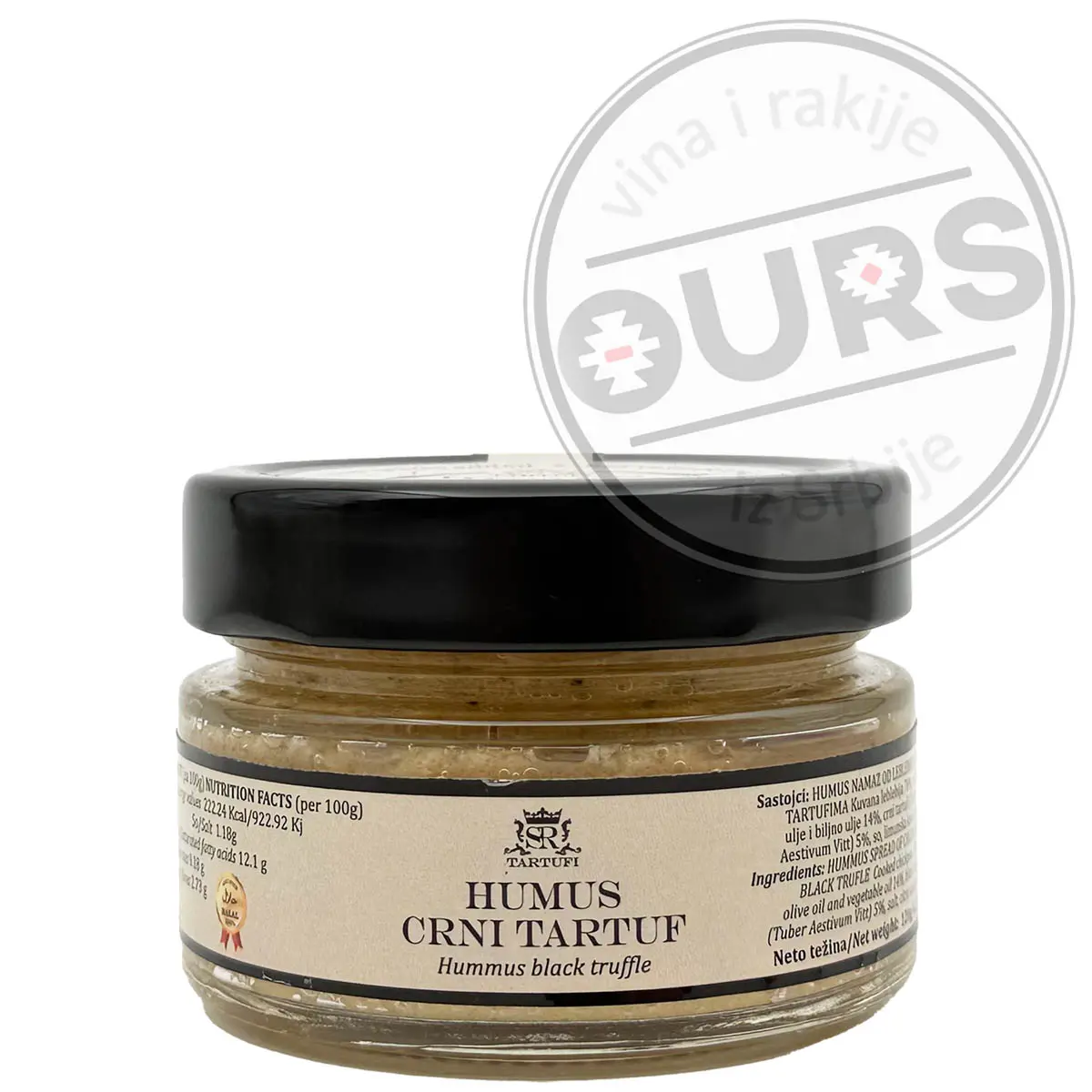 Tartufi SR Humus od Crnih Tartufa 120gr