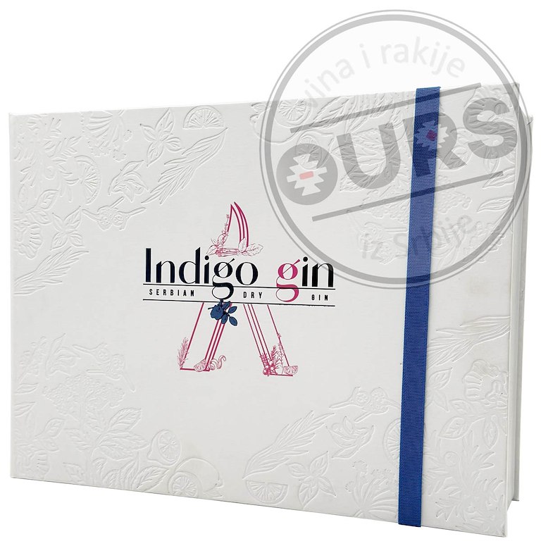 Akademska Indigo Gin Premium Set 0,7L