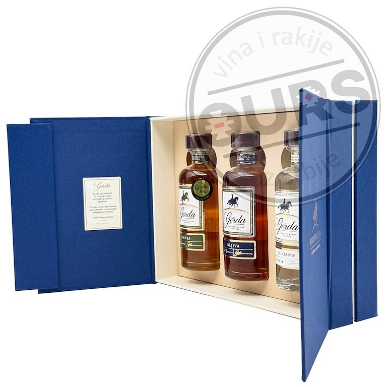 Gorda Poklon Set 3 x 0,2L
