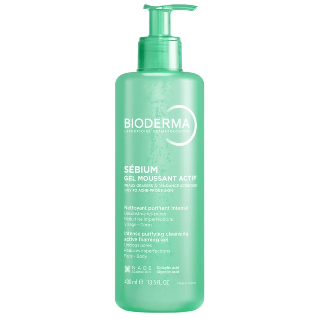 Bioderma Sebium Aktivni gel za umivanje, 400 ml