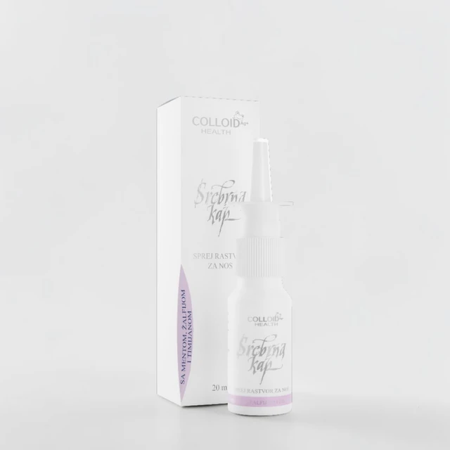 Srebrna Kap Menta, žalfija, timijan, 20 ml