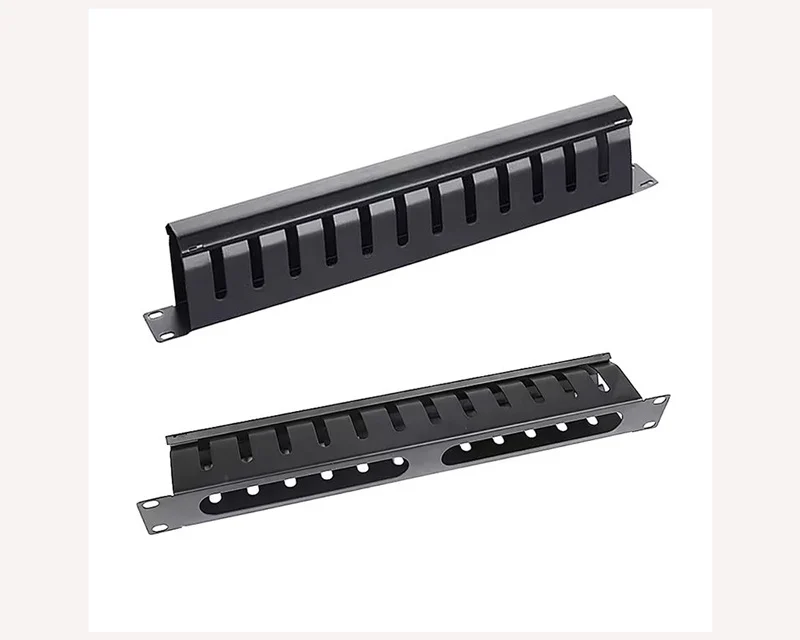 MAXPRO LINE Panel ranzirni 19 inča, kanalica, metalni, 1U