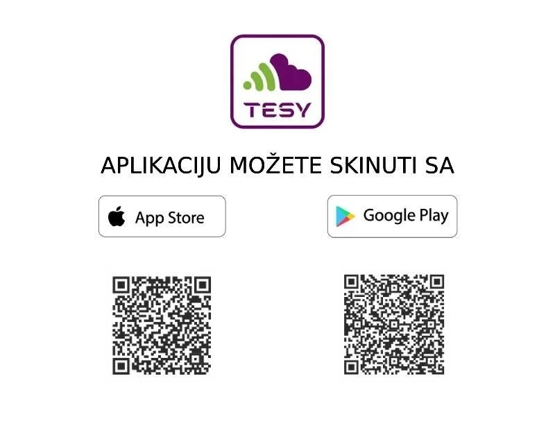TESY CN 052 200 EI CLOUD W F Wi-Fi pametni panelni radijator OUTLET