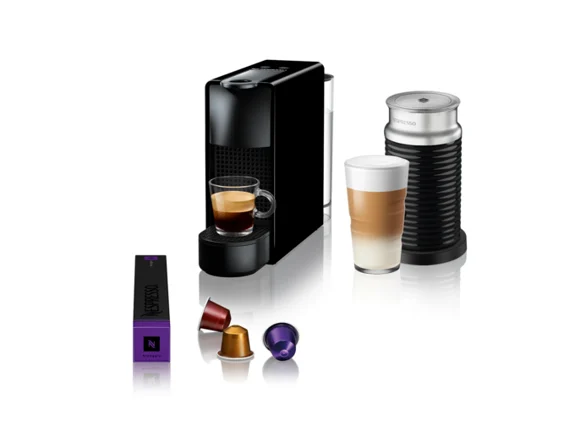 Nespresso Aparat za kafu Essenza Mini Black and Aeroccino A3NC30EUBK-TX