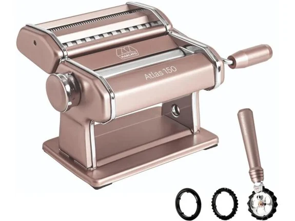 Marcato Set Atlas 150 sa pasta točkićem puder roze
