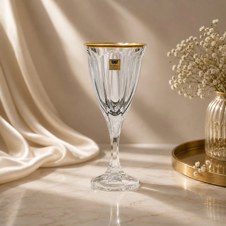 Čaša za vino Windsor Gold – set 6 čaša