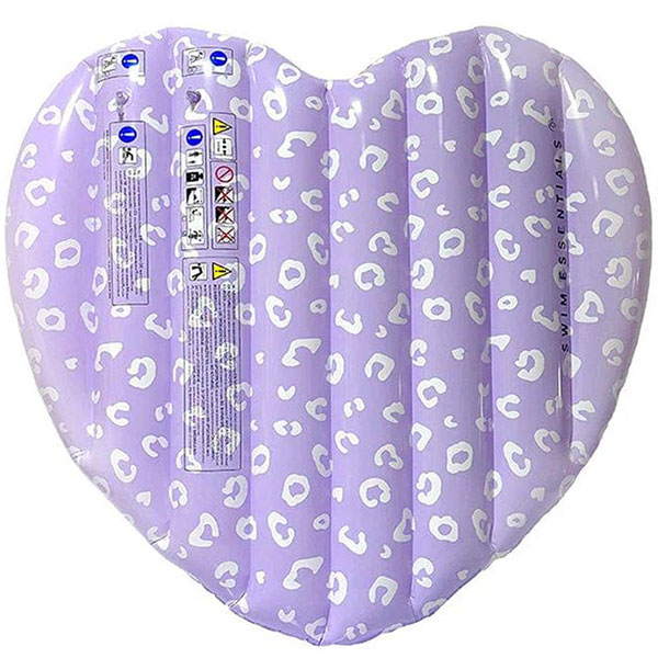 Dušek na naduvavanje Leopard Heart Swim Essentials 51096732