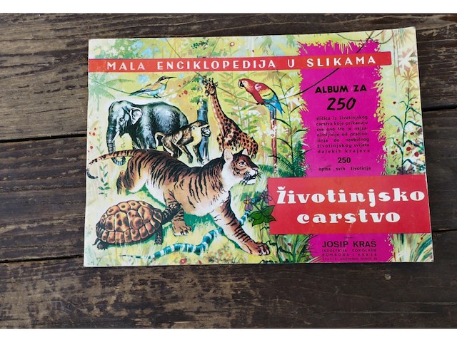 ALBUM ZIVOTINJSKO CARSTVO 1989 LEP