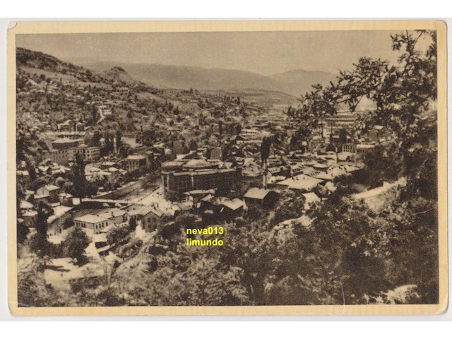 Stara RAZGLEDNICA SARAJEVO -Panorama