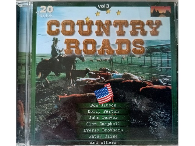 cd Country Roads Volume 3