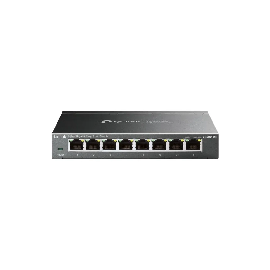 LAN Switch TP-LINK TL-SG108E Easy Smart Switch Gigabit 8port 10/100/1000Mbps