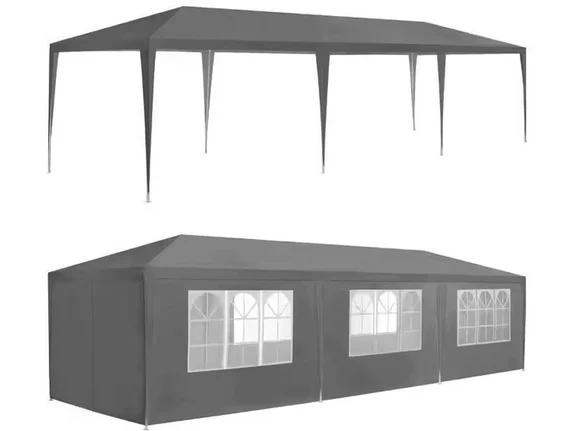 MultiGarden Baštenski šator 3x9m 8 stranica