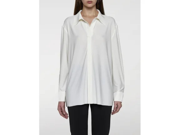 Norma Kamali Ženska košulja KK1296PL031037-IVORY