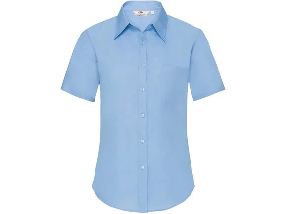 Fruit of the Loom Ženska košulja Poplin kratak rukav