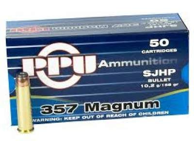 Metak revolverski PPU .357MAGNUM FPJ 10,2g
