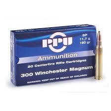 Metak karabinski PPU 300 WinMagnum SP 11,7g