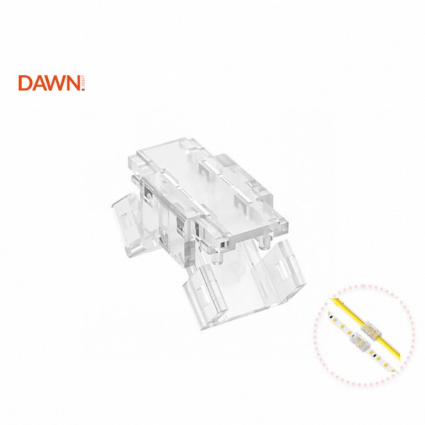 KONEKTOR B8C-2P ZA NASTAVLJANJE COB/SMD 8mm LED TRAKE 2P