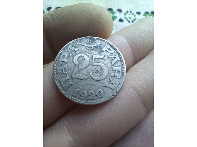 25 para 1920