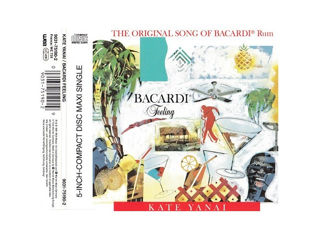 Kate Yanai – Bacardi Feeling Maxi-Single Nov