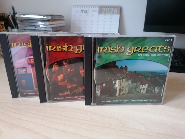 Irish Greats, 3CD-a, Original, NOVO