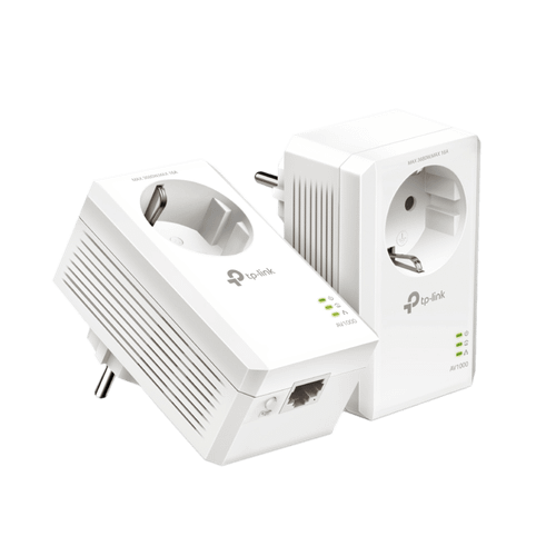 Powerline Ethernet Adapter TP-Link TL-PA7017P KIT 1000Mbps/1GB LAN sa integrisanom šuko utičnicom