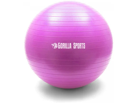 GORILLA SPORTS Lopta za vežbanje
Za zanimljiviji i udobniji trening, jača leda i efikasnije vežbe
Za zanimljiviji i udobniji trening, jača leda i efikasnije vežbe