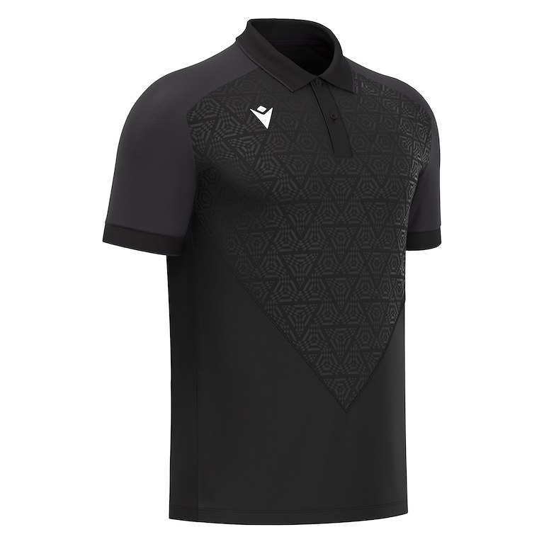 BALDWIN POLO BLK/DGRY,3XL