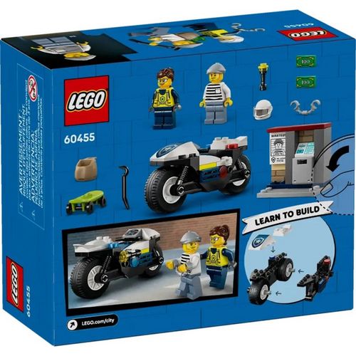 Lego City Police Motorcycle Chase