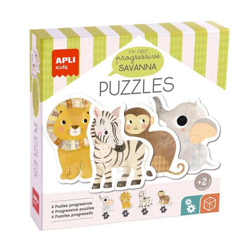 APLI kids Moje prve puzzle - savana
