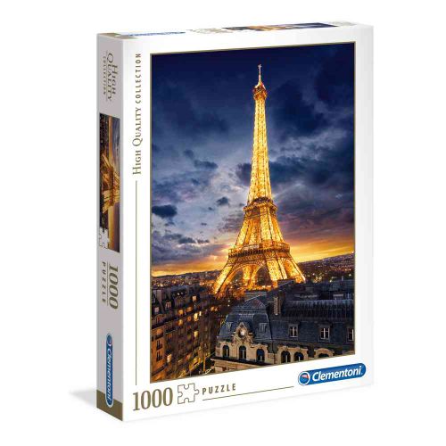 Clementoni Puzzle 1000 Hqc Tour Eiffel -2020-