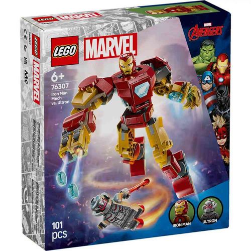 Lego Super Heroes Iron Man Mech Vs Ultron