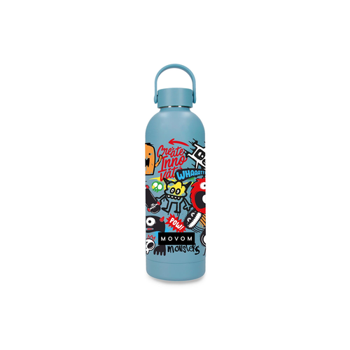 MOVOM MONSTERS dečiji termos 500 ml - plava