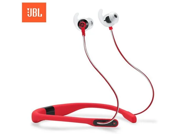 Slušalice JBL bezicne in-ear sa pracenjem otkucaja srca crvene
