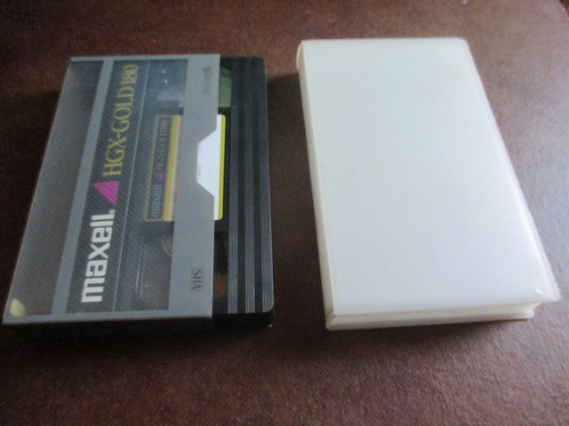 VIDEO kaseta MAXELL HGH GOLD E-180 + PVC omot