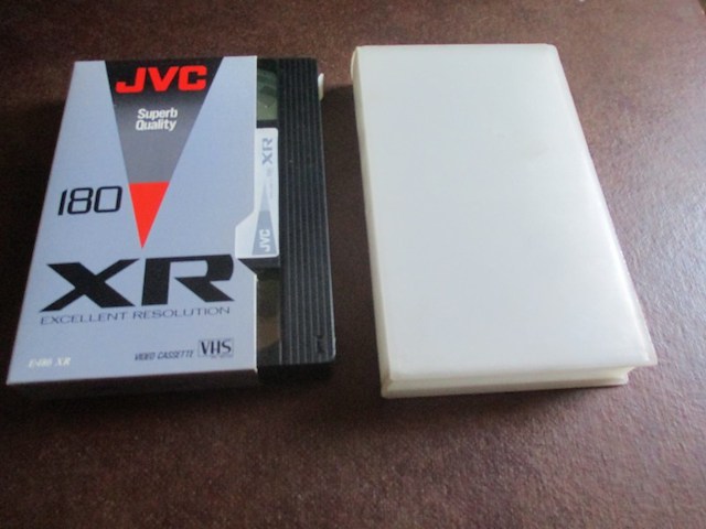 VIDEO kaseta JVC XR E-180 + PVC omot
