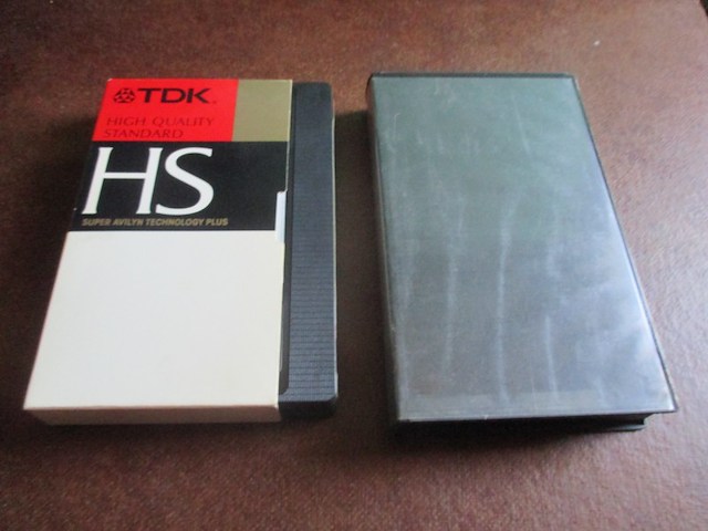 VIDEO kaseta TDK HS E-180 + PVC omot