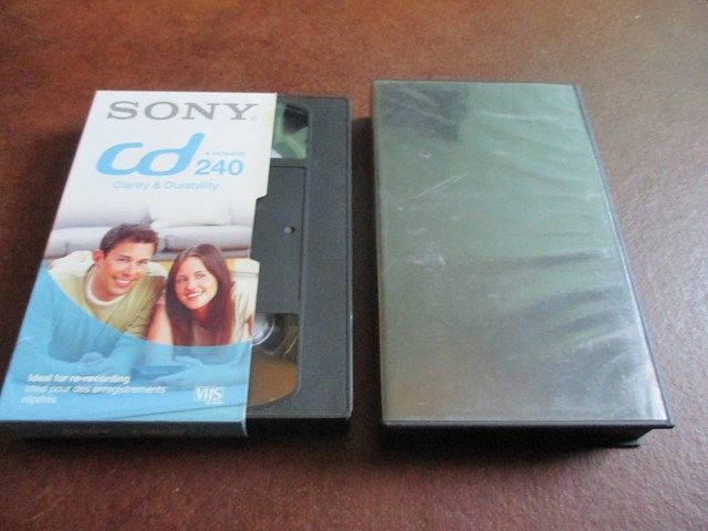 VIDEO kaseta SONY CD E-240 + PVC omot