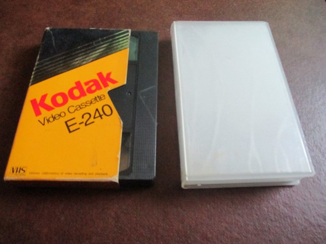 VIDEO kaseta Kodak E-240 + PVC omot